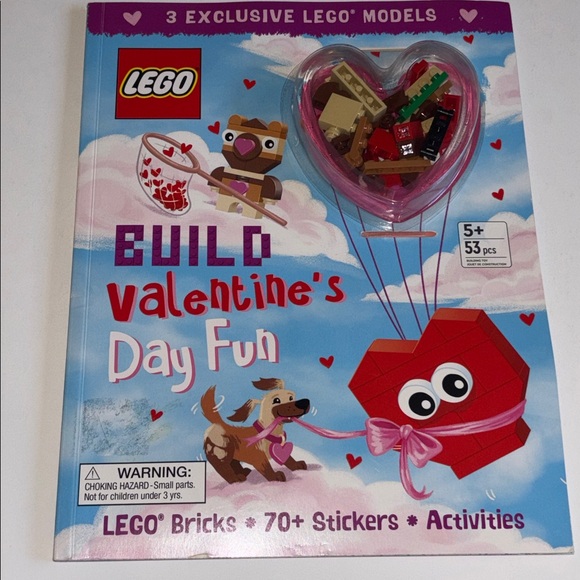 Lego | Toys | Lego Valentines Day Fun Set With Heart Box | Poshmark